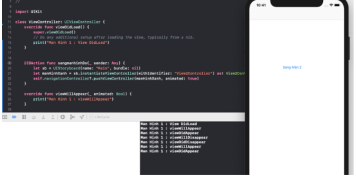 Giới thiệu View Controller và vòng đời view controller trong lập trình IOS | TopDev