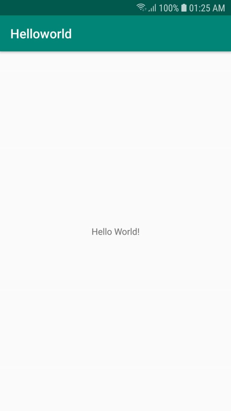 Code ví dụ Android Hello World với Android Studio - CodeCute